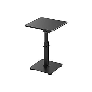 Monoprice Single Motor Sit-Stand Desk Pedestal, 110 lbs. Weight Capacity, for Laptops, Compact Computer Setups, & Office Work - Workstream Collection