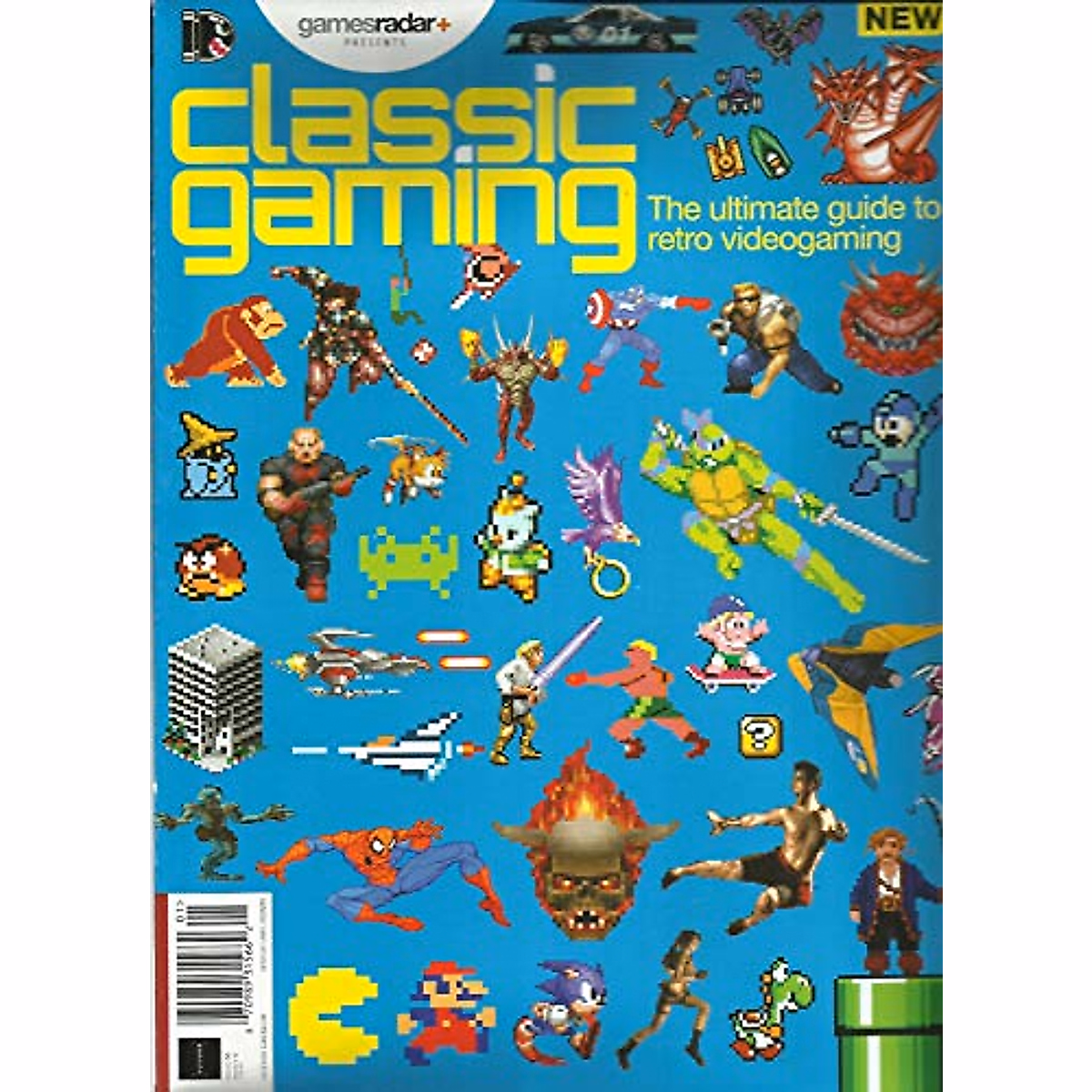 GAMES RADAR + PRESENTS CLASSIC GAMING, THE ULTIMATE GUIDE TO RETRO VIDEOGAMING