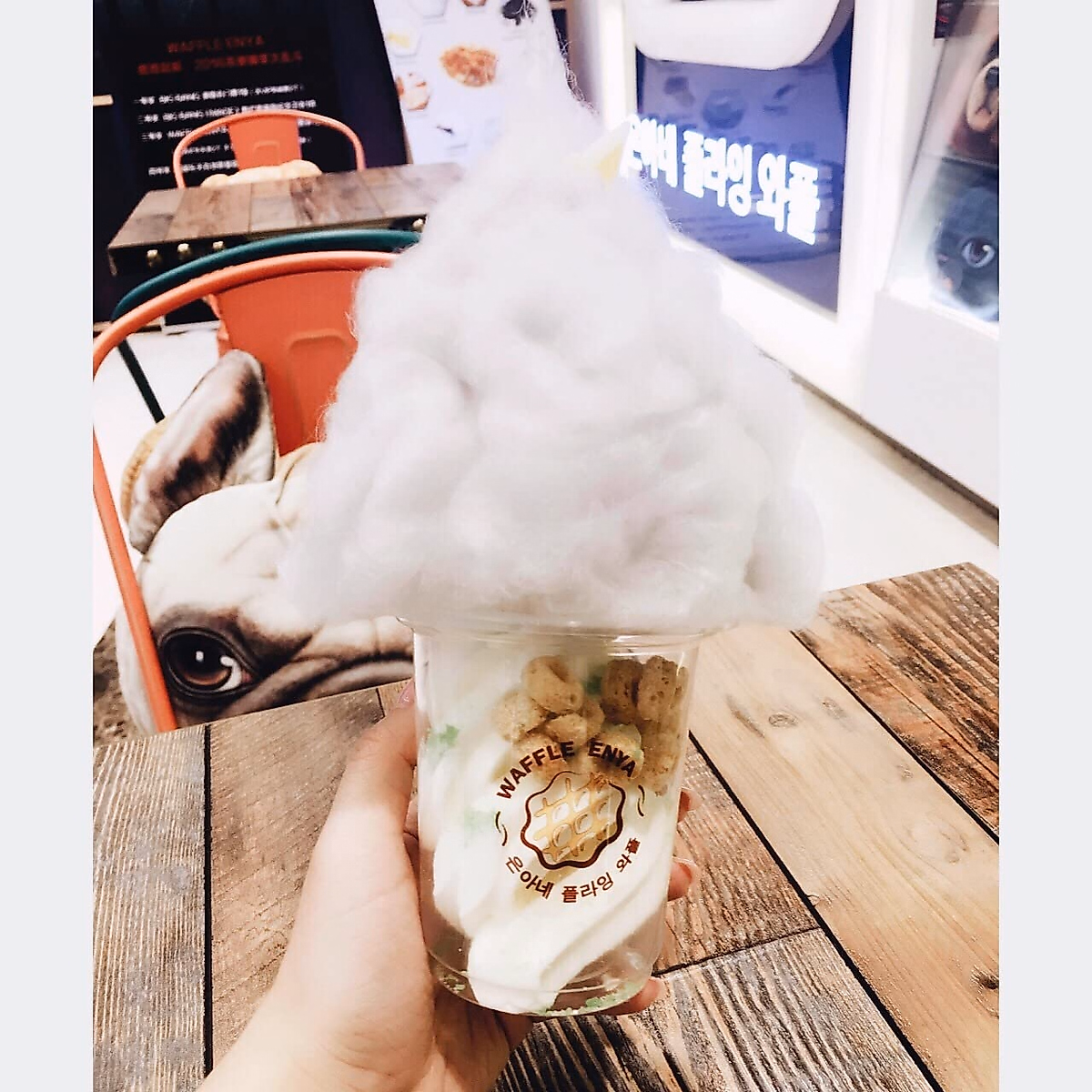 Cotton Candy Machine,Premium Candy Floss Maker 500W Retro Machine Fairground Style Cotton Candy 25cm x 27cm (Light Blue)