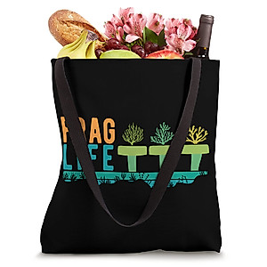Aquarist Shirt Frag Life Coral Reef Saltwater Funny Aquarium Tote Bag