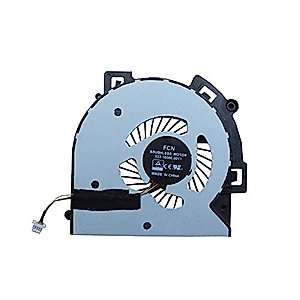 Z-one Fan Replacement for HP Envy 15-AQ 15-AR M6-AQ x360 15-AQ000 x360 15-AQ200 Series CPU Cooling Fan 856277-001 4-Wire 4-pin