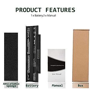 New J1KND 11.1v 48wh Laptop Battery for Dell Inspiron13R N3010 N3110 14R N4010 N4110 N4050 M4040 15R N5010 N5110 N5030 N5040 N5050 M5040 M5040 17R N7010 N7110 Battery fits 3550 3520 TKV2V JIKND 04YRJH