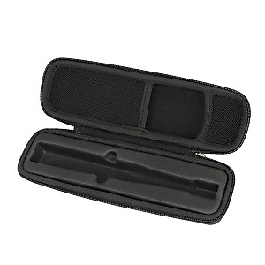 khanka Electric Toothbrush Travel Case with 2 Pack Toothpaste Cap Compatible with Philips and Oral-B