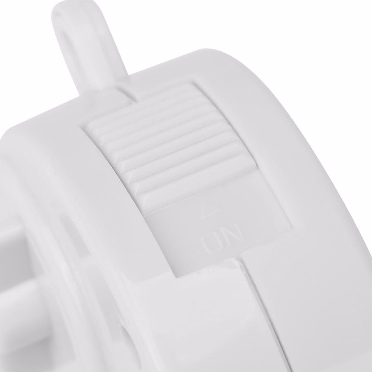 Baby Rotary Mobile Crib Bed Toy, Windup Clockwork Movement White Music Box with Rotating Hook