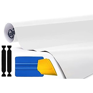 3M 1080 Gloss White Vinyl Wrap Roll Including Toolkit (1ft x 5ft)