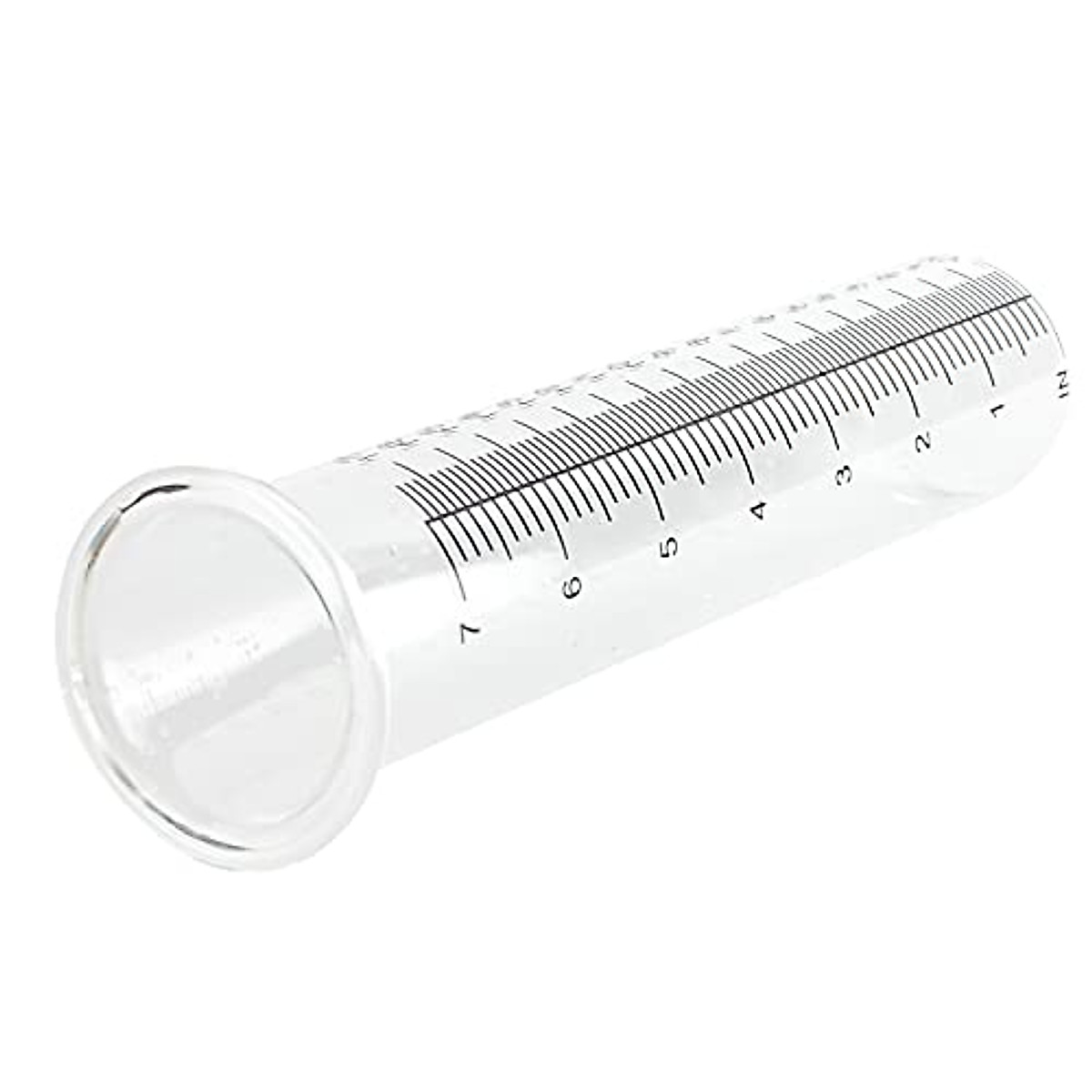 TBWHL 7" Capacity Rain Gauge Glass Replacement Tube for Yard Garden Outdoor Home (1Pcs)