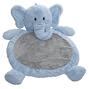Mary Meyer Bestever Baby Mat, Blue Elephant
