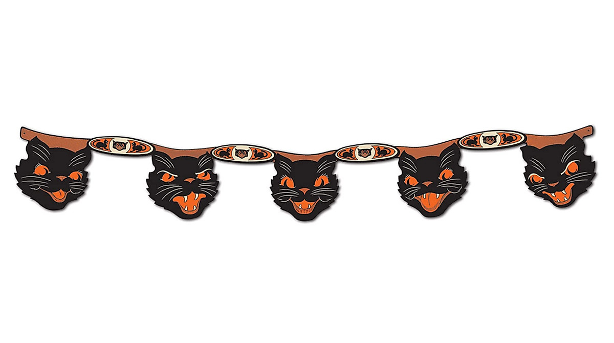 Buy Beistle Cat Streamer - Vintage Halloween Decor