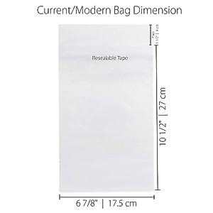 TitanShield Current/Modern Size Resealable Comic Book Bags (150 Count)