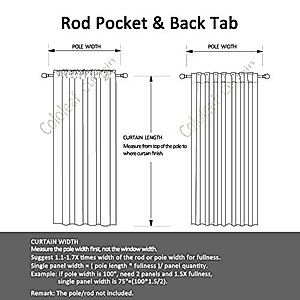 cololeaf Living Room Blackout Velvet Curtains, Back Tab/Rod Pocket Blackout Lined Curtains Room Darkening Thermal Insulated Curtains for Living Room,Silver Grey 120W x 96L Inch (1 Panel)