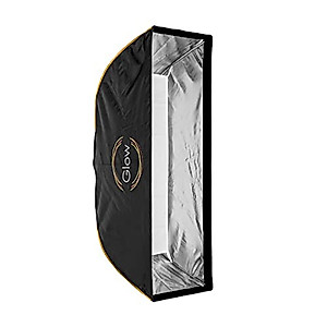 Flashpoint XPLOR 600PRO HSS Battery-Powered Monolight with Built-in R2 2.4GHz Radio Remote System (Bowens Mount) + Glow EZ Lock 16x48 Quick Strip Rectangle Softbox with Bowens Mount