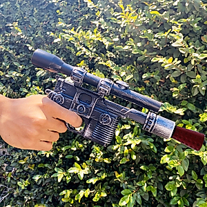 Solo Foam Blaster Props Replica for Cosplay, Gifts, Collectible, Halloween Costume