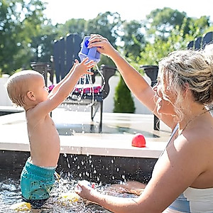 Dr. Brown’s CleanUp Pour & Roar Watering Can, Baby Bath Essentials Kids Toy, 6+ Months BPA Free, Certified Plastic Neutral