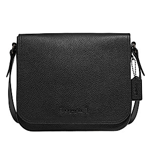 COACH Mens Gotham Messenger 27, Black