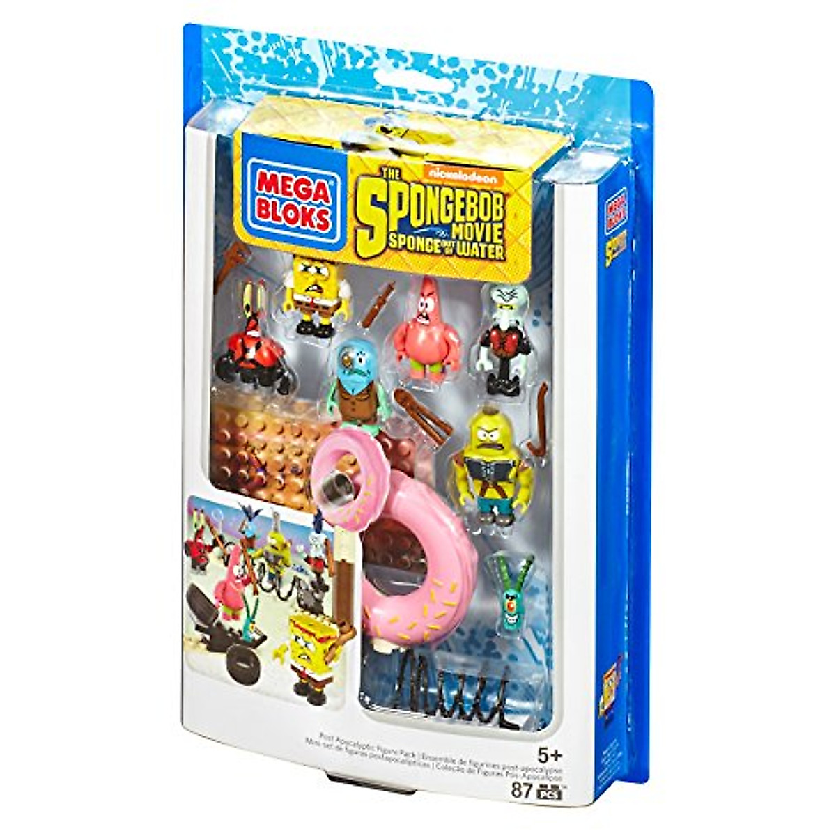 Mega Bloks SpongeBob SquarePants Post-Apocalypse Figure Pack