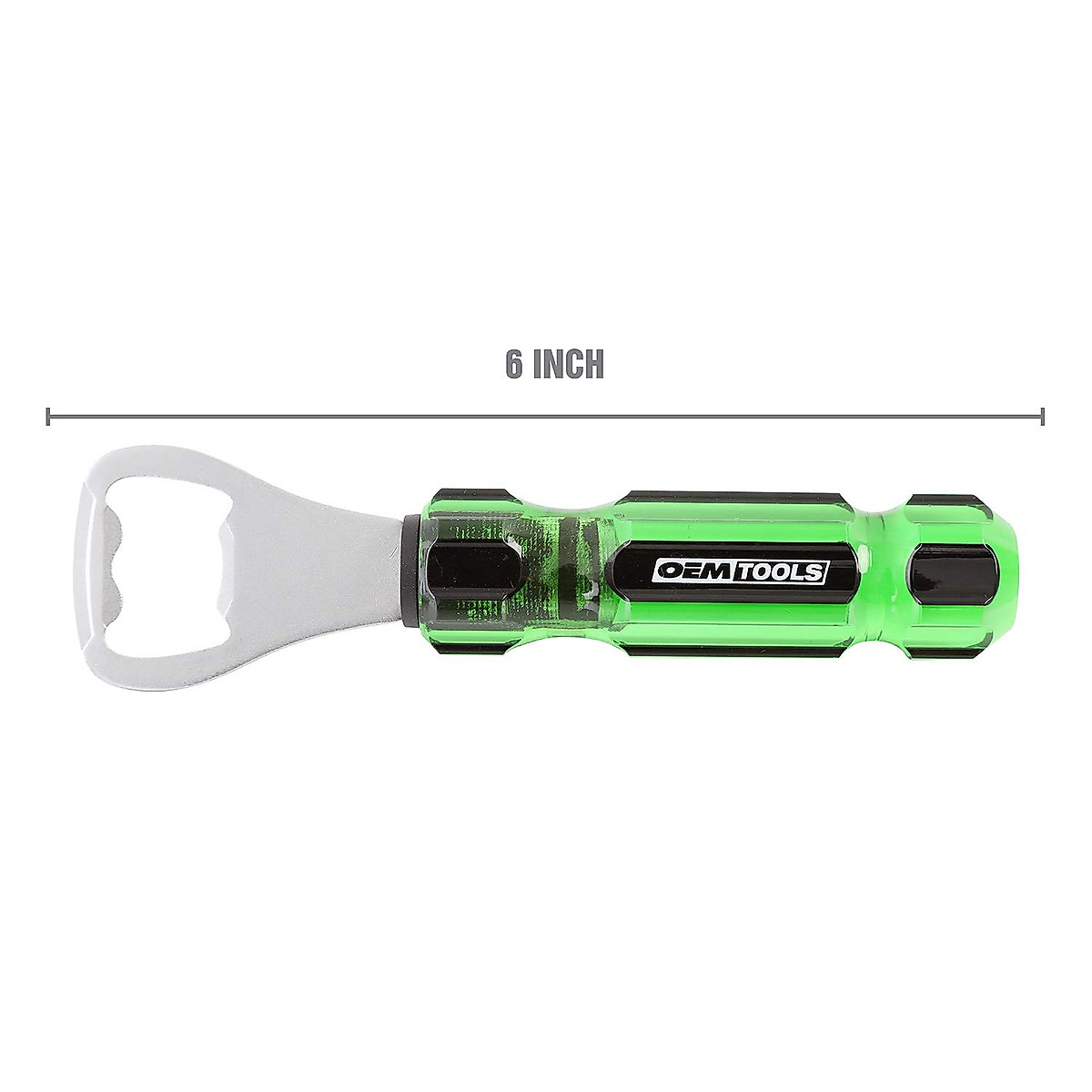 OEMTOOLS 26033 Screwdriver-Style Bottle Opener, Acetate Handle, Bar Bottle Opener, Beer Bottle Opener Tool for Workspaces and Tool Boxes, Bartender Gadgets