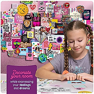 Pretty Me Wall Collage Kit for Teen & Tween Girls - Arts Craft Gift Ideas for Age 11, 12,13, 14, 15, 16 Year Old Girl - Birthday Gifts and Stuff for Teenage Bedroom Decor - Teens Crafts Kits Teenager