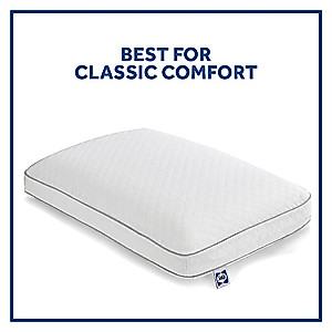 Sealy Essentials Pillow, Standard, White 2 Count