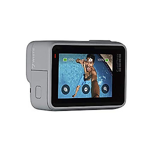 GoPro Hero7 White — Waterproof Action Camera with Touch Screen 1080p HD Video 10MP Photos