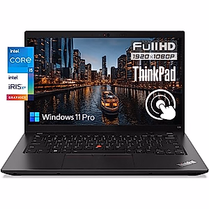 Lenovo ThinkPad L14 Bussiness Laptop, IPS Anti-Glare 14" FHD Touch Screen, Intel i5 Upto 4.2GHz, Intel Iris Xe Graphics, 20GB RAM, 1TB PCIe SSD, Windows 11 Pro with Bundled Accessories