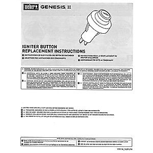 Weber 69283 Genesis II 310 Igniter Switch