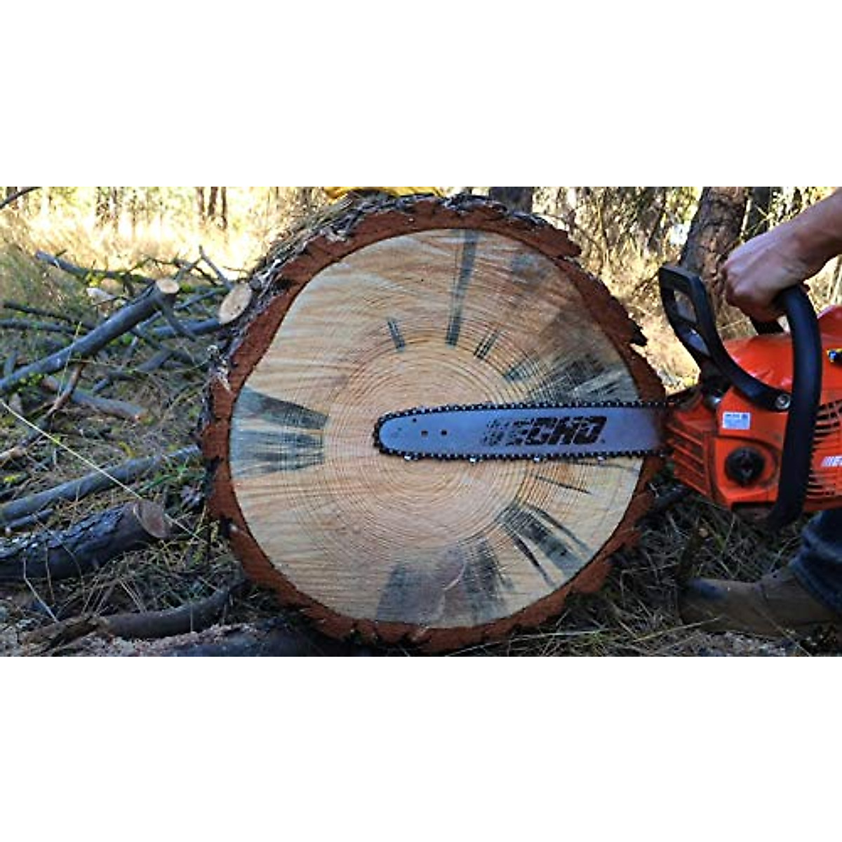 16 inch Chainsaw Chain,3/8 LP .050 Inch 56 Drive Links,compatible fits for Craftsman,Echo,Homelite,Poulan,Remington（Pack of 2）