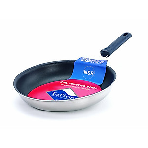 Crestware Commercial Grade, FRY08XIH, 8.5" Inch Coated Induction Efficient Fry Pan (Package of 1)