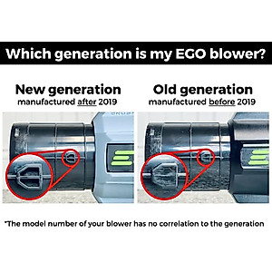 Stubby Nozzle Co. STUBBY Car Drying Nozzle for EGO Leaf Blowers (530, 575, 580, 615, 650, 670, and 765 Models)