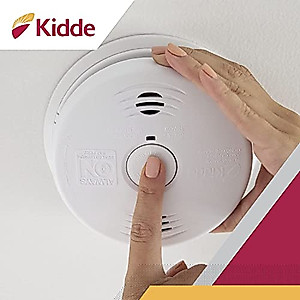 Kidde Hardwired Smoke & Carbon Monoxide Detector, 10-Year Battery Backup, Voice Alerts