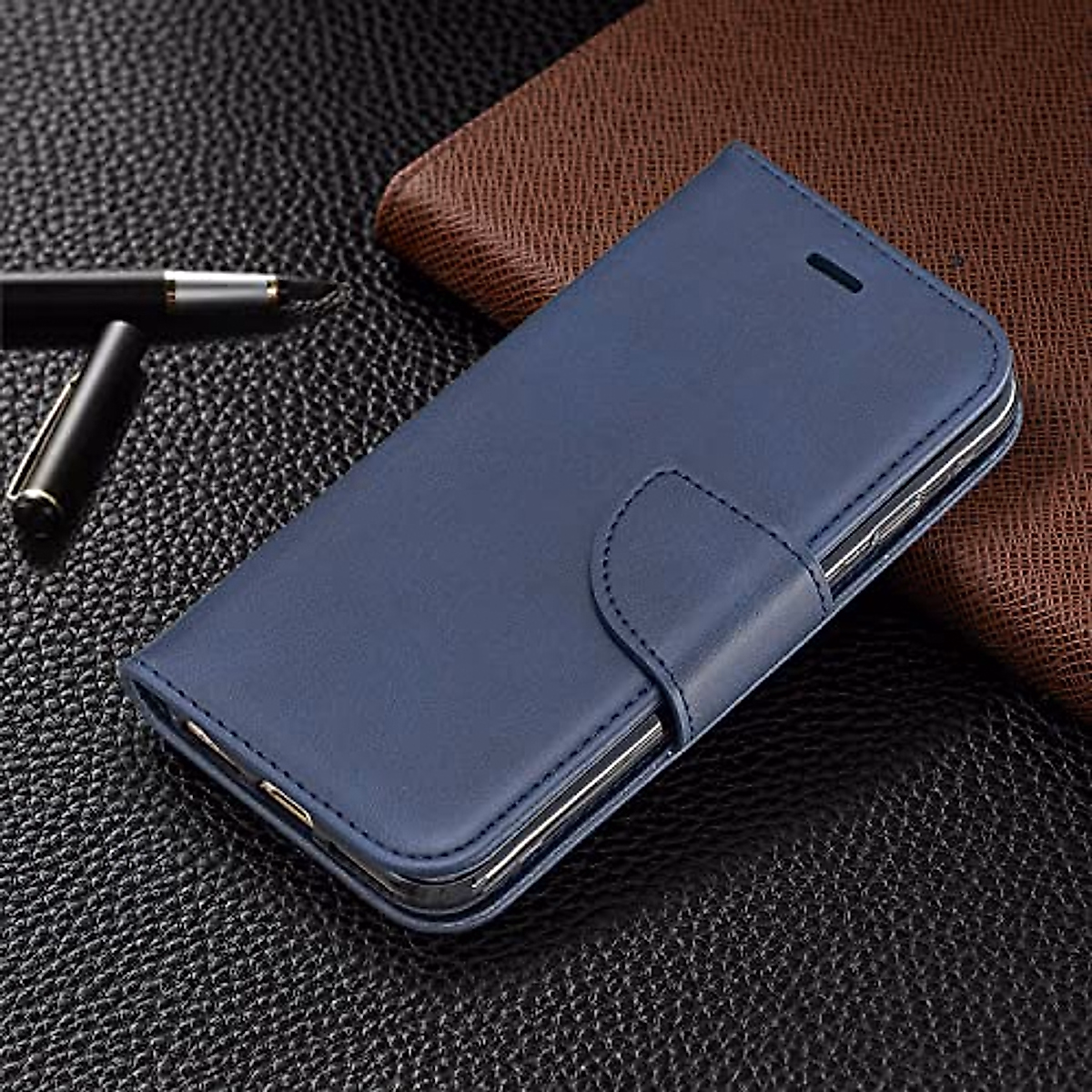 Aroepurt Flip Stand Case Compatible for Vivo Iqoo Z5 Phone Case Cover PU Leather Kickstand Magnetic Wallet Case YZW-LAN