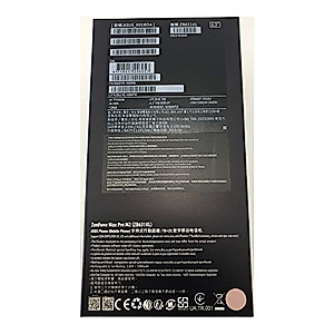 ASUS ZenFone Max Pro (M2) (ZB631KL) 4GB / 128GB 6.3-inches LTE Dual SIM Factory Unlocked - International Stock No Warranty (Cosmic Titanium)