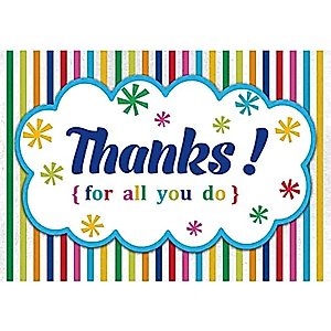 ZTHMOE 84x60inch Thanks for All You do Backdrop Staff Teachers Doctors Banner Nurses Day Photography Background Retirement Party Decorations Photo Booths