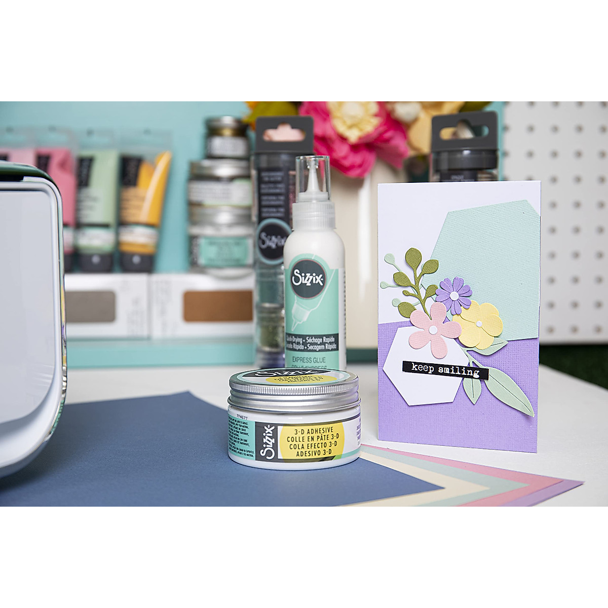 Sizzix Express Glue , 120ml, Clear