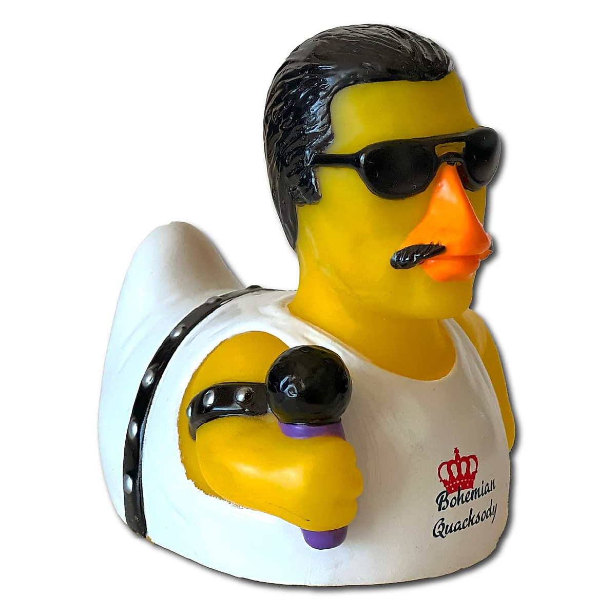 CelebriDucks - Bohemian Quacksody - Floating Rubber Ducks - Collectible Bath Toys Gift for Kids & Adults of All Ages