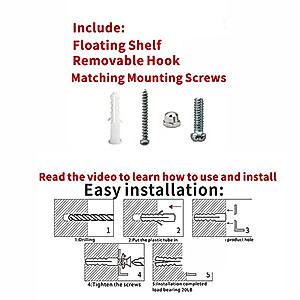 Clear Acrylic Floating Shelves Set of 4 for Lego Sets Funko Pop Collectibles Bookshelf Figures Plant Picture Photo Modern Wall Ledge Floating Shelf for Bedroom Decor Living Room Wall Mounted