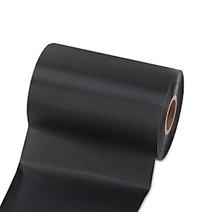 CYTTR Thermal Transfer Ribbon - Premium Wax Printer Ribbon 1"Core Ink Out- 1 Roll (4.33" x 1476') 110mm450m for Zebra ZT410,ZT420,ZT610,105SL,110*i4,140*i4,zt230,Godex ez2300,Citizen s700