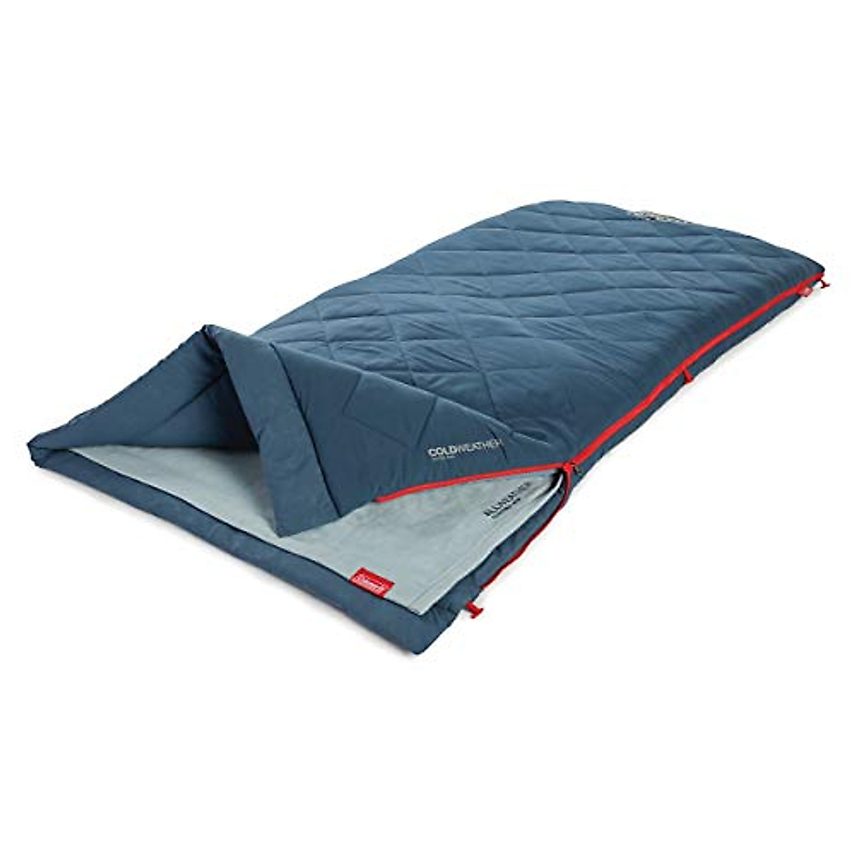 Coleman All-Weather Multi-Layer Sleeping Bag, 3 Versatile Layers for Temperatures Ranging from 0°F to 60°F, Includes No-Snag Zipper, Easy Packing, and Heat Insulation