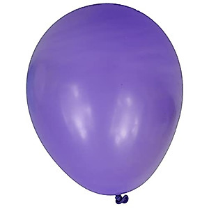 Set of 100 Black Duck Brand Balloons – 12 Inch Latex/Rubber– Assorted Colors Red-Blue-Green-Purple-Orange-Yellow-White Balloons