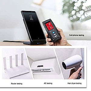 ERICKHILL EMF Meter, Rechargeable Digital Electromagnetic Field Radiation Detector Hand-held Digital LCD EMF Detector, Great Tester for Home EMF Inspections, Office, Outdoor and Ghost Hunting