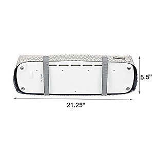 HOMEST Dust Cover with Back Pockets Compatible with Cricut Explore Air 2 and Cricut Explore Air, Ripple (Patent Design)