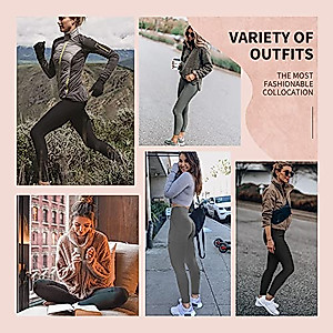 NexiEpoch Buttery Soft Leggings for Women - High Waisted Capri Tummy Control Yoga Pants for Workout, Running Reg & Plus Size