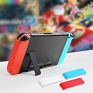 VINMEN Kickstand Stand Replacement Compatible with Nintendo Switch, Back Shell Holder Switch Console Back Bracket Replacement Back Shell Kickstand Switch Replacement Kickstand Repair Kits(4 Pcs)