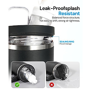 Tumbler Adapter for Stanley to Cirkul, Use Your Flavor Cartridges with Your Tumbler, Fits 40oz / 64oz Stanley Quencher H2.0 FlowState Tumblers, BPA Free Plastic, Food Grade Silicone, Leak Proof