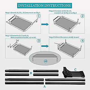 NBVAIGJ Elevated Dog Bed for Medium - Portable Raised Dog Bed Outdoor & Indoor 32x25x8in for Camping or Beach Washable Dog Bed,Durable Chew Proof Dog Hammock Bed with Breathable Mesh,Black