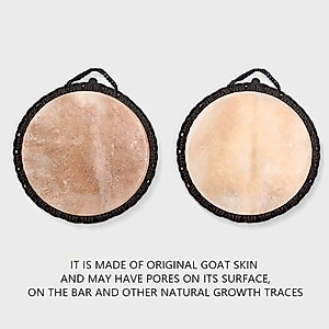 Meech Goatskin Cloth Drums Djembe Hand-Painted African Drums Cloth Stitching Djembe Red