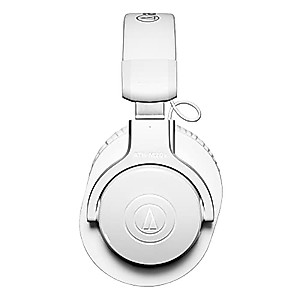 AudioTechnica ATH-M20xBT Wireless Over-Ear Headphones (White)