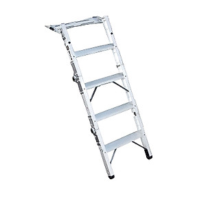 Westin 10-3000 Truck-Pal Tailgate Ladder,Silver