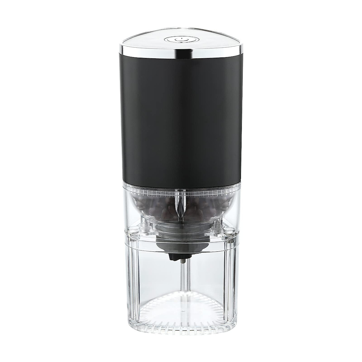 KMYC Coffee Grinder Electric Rechargeable, Bean Grinders for Espresso Coffee Maker and Spice Salt Pepper, Coarse Fine Adjustable Grinding Setting, Small Size Portable and Cordless