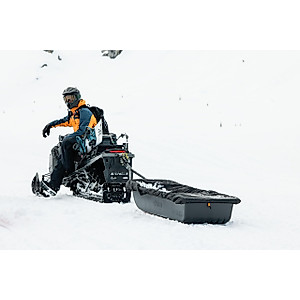 Pelican - KIT Tow Hitch LDT60/75 - Metal Tow Hitch, for Utility Sled, Black, 46.9"