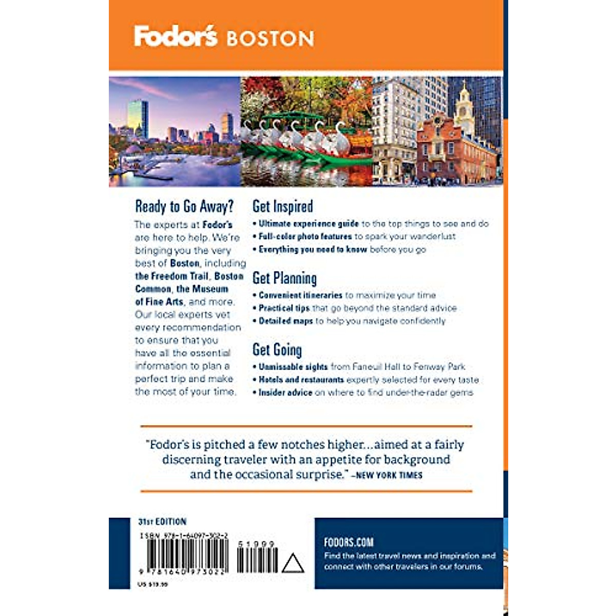 Fodor's Boston (Full-color Travel Guide)